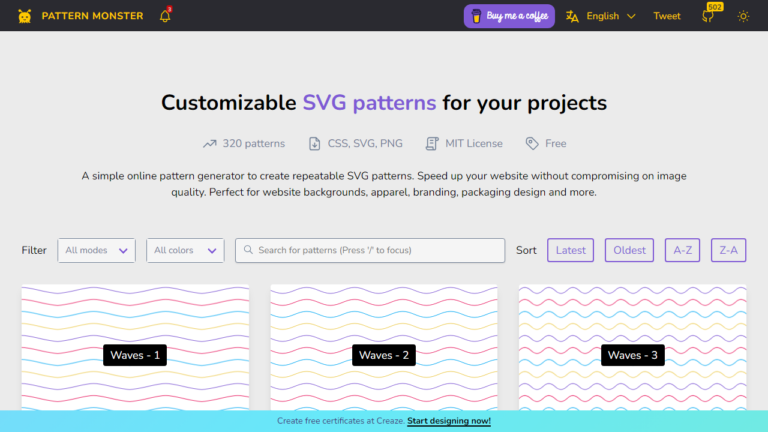Cool and Free SVG Pattern Generators - inkydesignworks.com